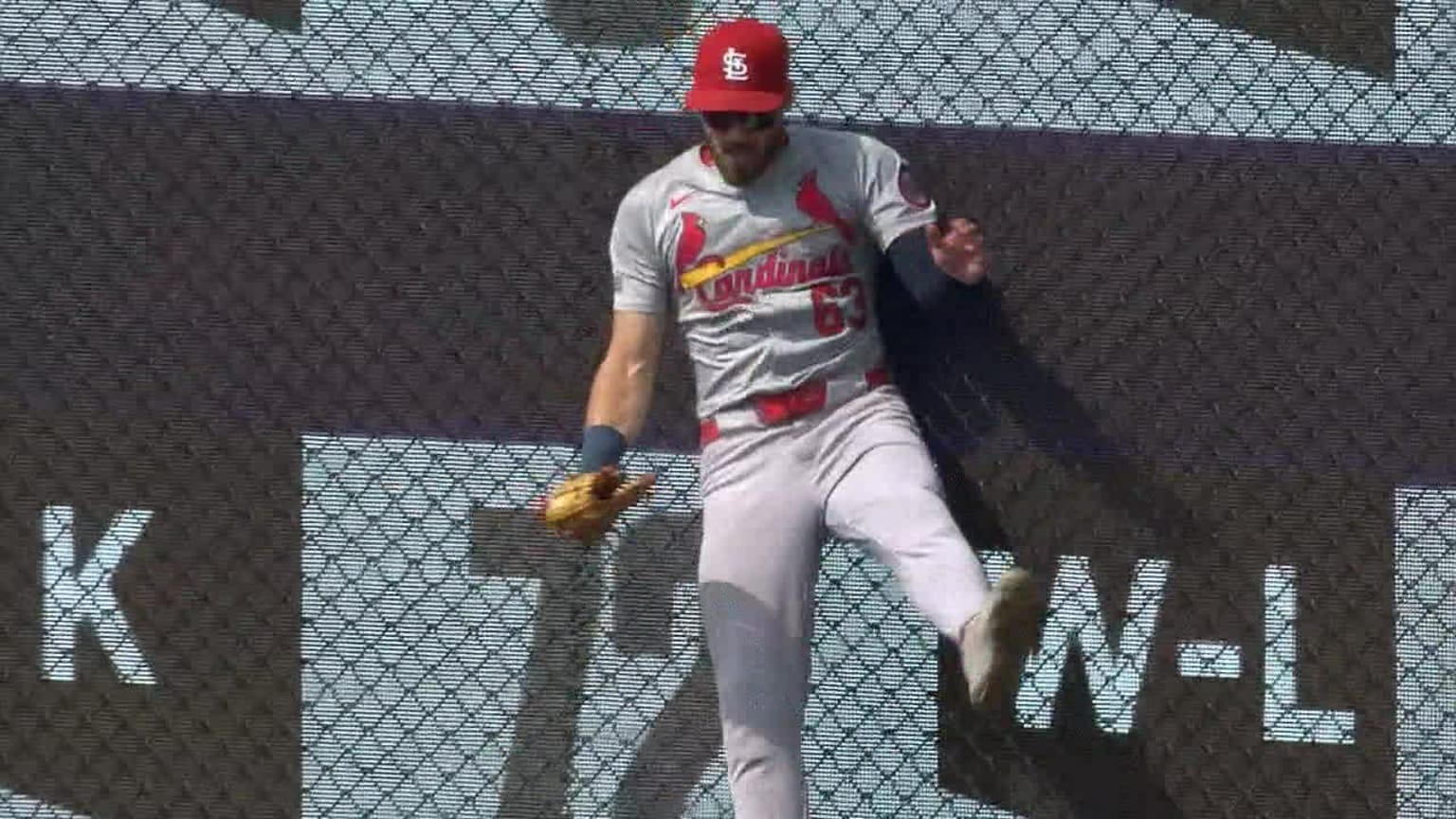 Michael Siani's running catch | 07/08/2024 | St. Louis Cardinals