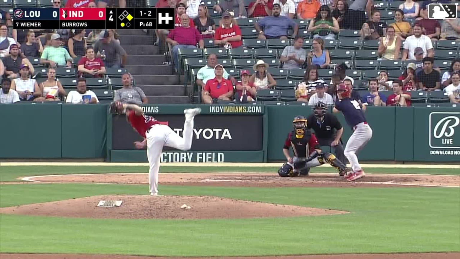 Mike Burrows' fifth strikeout | 08/28/2024 | Pittsburgh Pirates