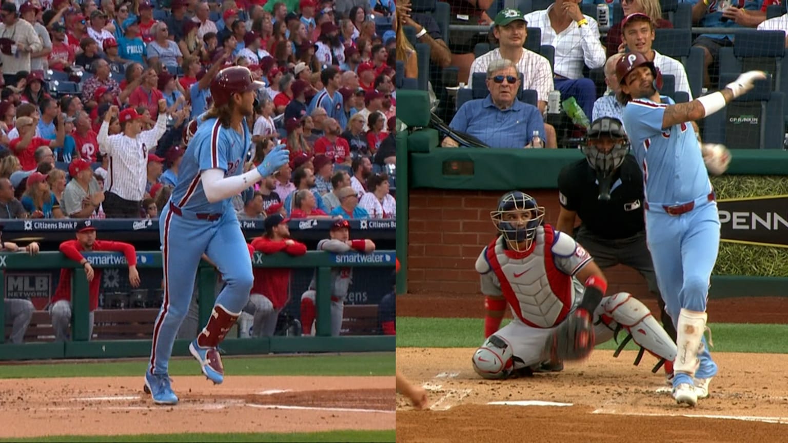 Bohm y Castellanos dan jonrones seguidos | 15/08/2024 | Los Phillies de ...