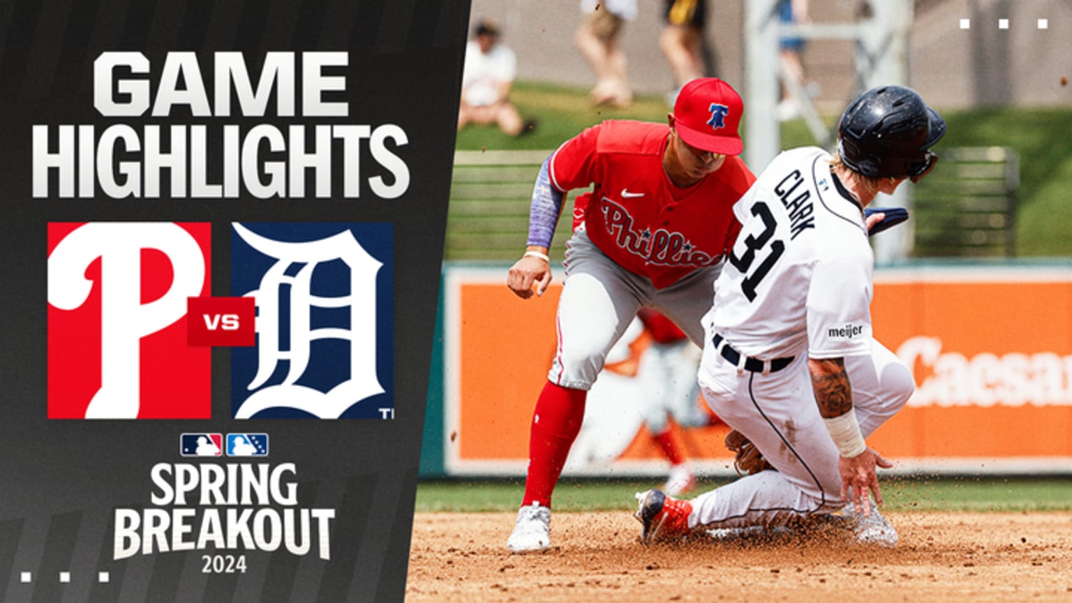 Phillies vs. Tigers Spring Breakout Highlights | 03/16/2024 | Detroit Tigers