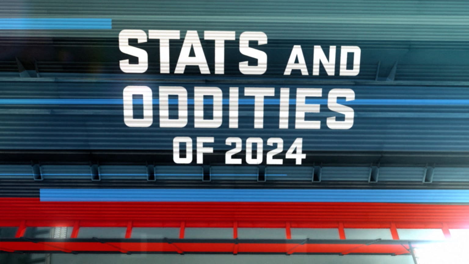Stats & Oddities of 2024 | 12/28/2024 | MLB.com