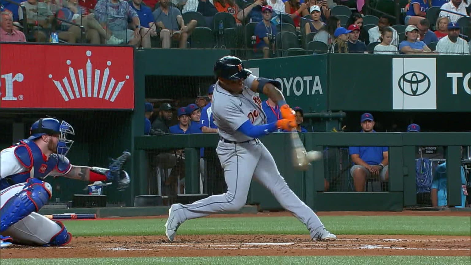 Andy Ibáñez clobbers a three-run homer | 06/26/2023 | Detroit Tigers