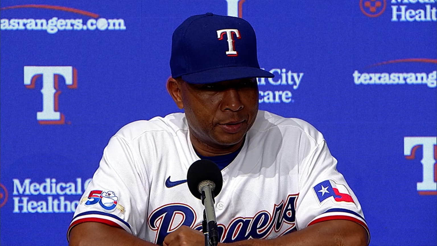 Rangers manager Tony Beasley on 7-2 win over Angels | 09/21/2022 ...