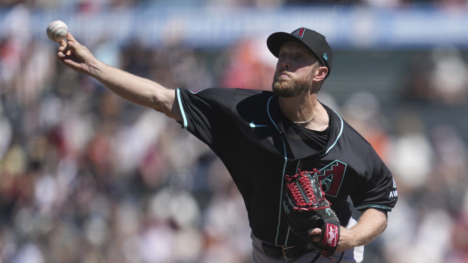 Merrill Kelly strikes out Tyler Fitzgerald | 09/05/2024 | Arizona ...