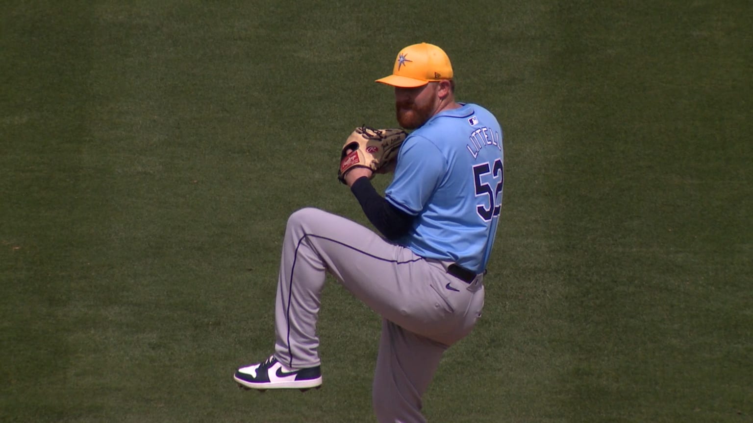 Zack Littell picks up strikeout in spring outing | 03/03/2024 | Tampa ...