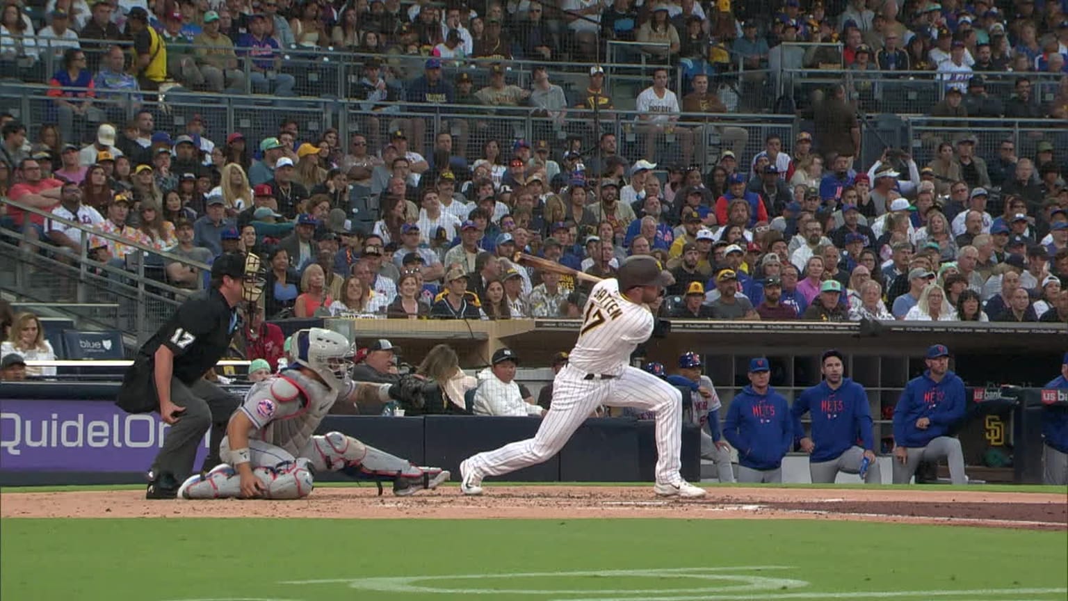 Matthew Batten belts his first career home run | 07/08/2023 | San Diego ...