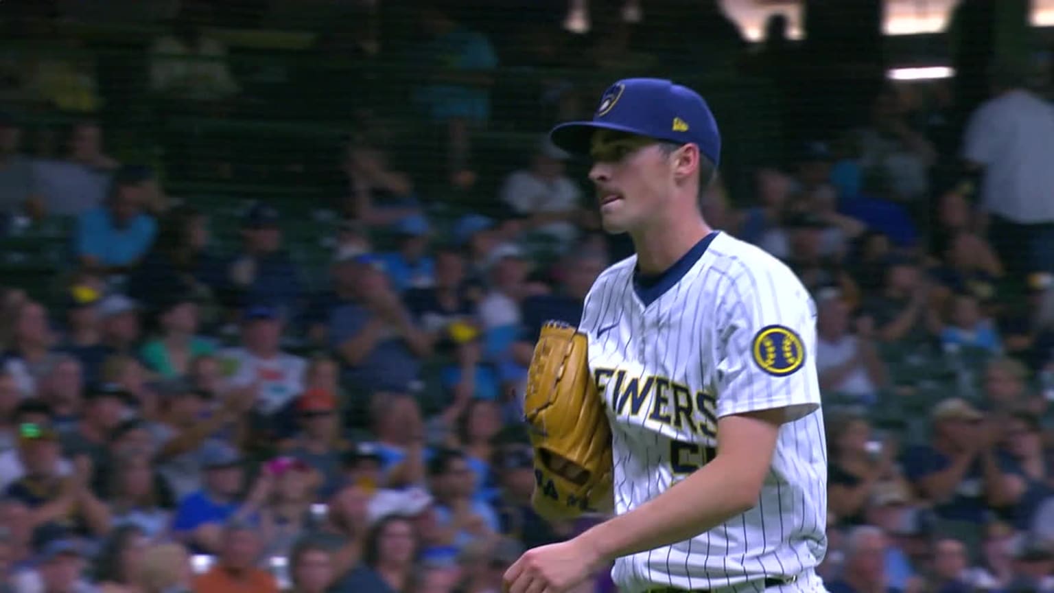 Hoby Milner lanza sólido relevo ante los D-backs | 21/09/2024 | Los ...
