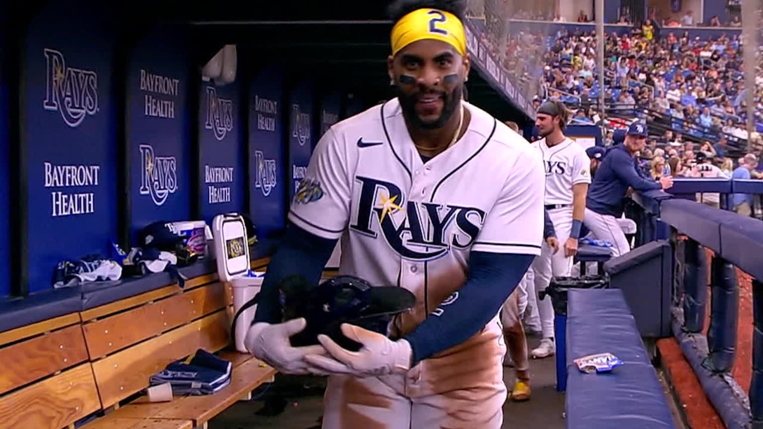 Yandy Díaz crushes a two-run home run in the 4th | 04/01/2023 | Tampa ...