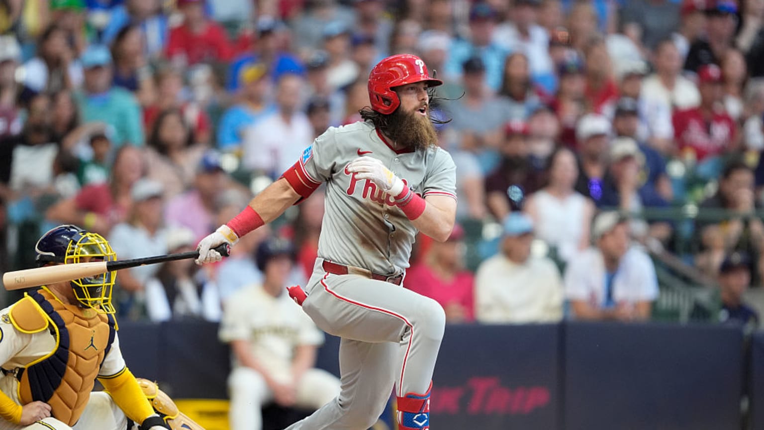 Brandon Marsh's four-hit game | 09/01/2025 | Philadelphia Phillies