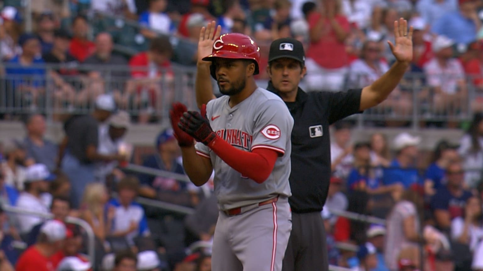 Jeimer Candelario's RBI double | 07/22/2024 | Cincinnati Reds
