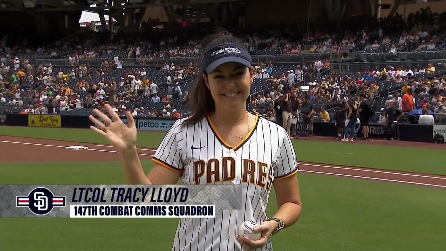 9/3/23 - Honorary First Pitch | 09/03/2023 | San Diego Padres