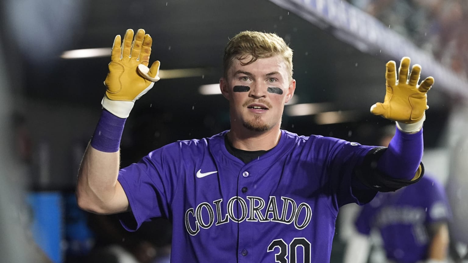 Aaron Schunk's first career home run (1) | 08/28/2024 | Colorado Rockies