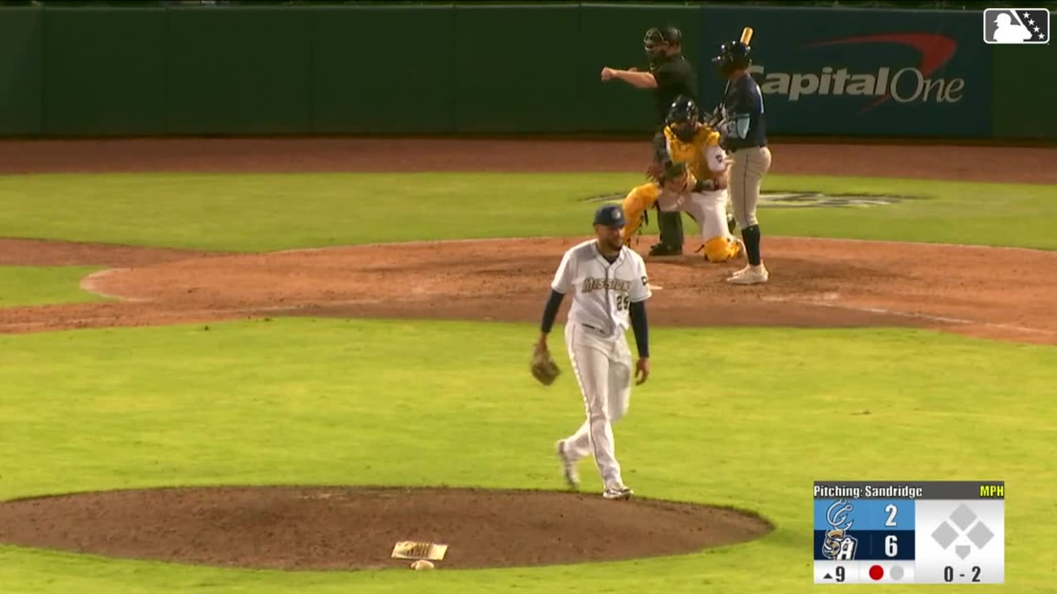Jayvien Sandridge's strikeout in relief | 05/15/2024 | San Diego Padres