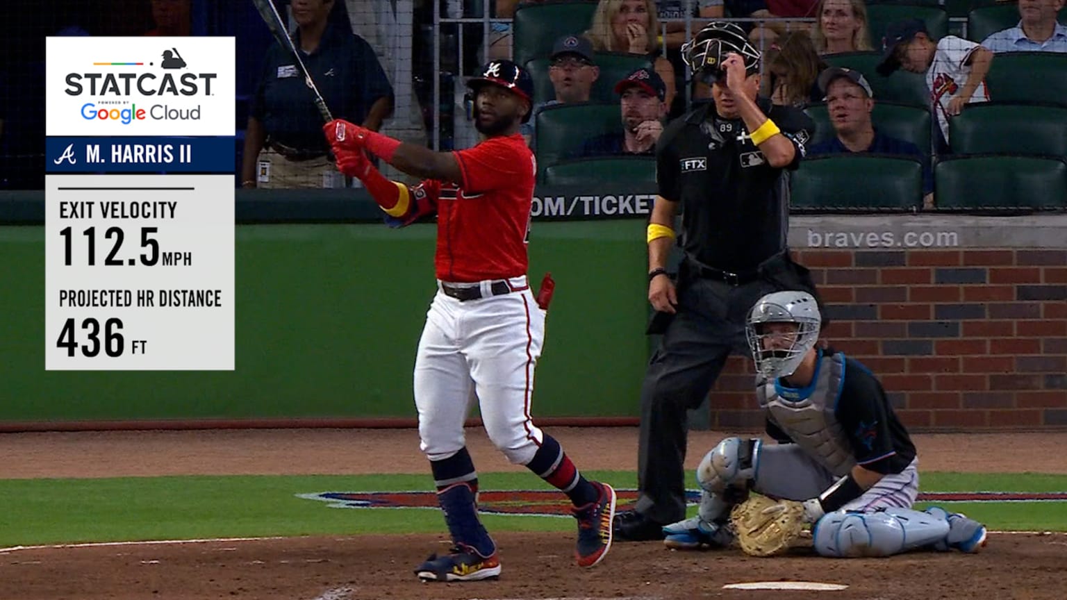 Michael Harris II crushes a 436-foot home run | 09/02/2022 | Atlanta Braves