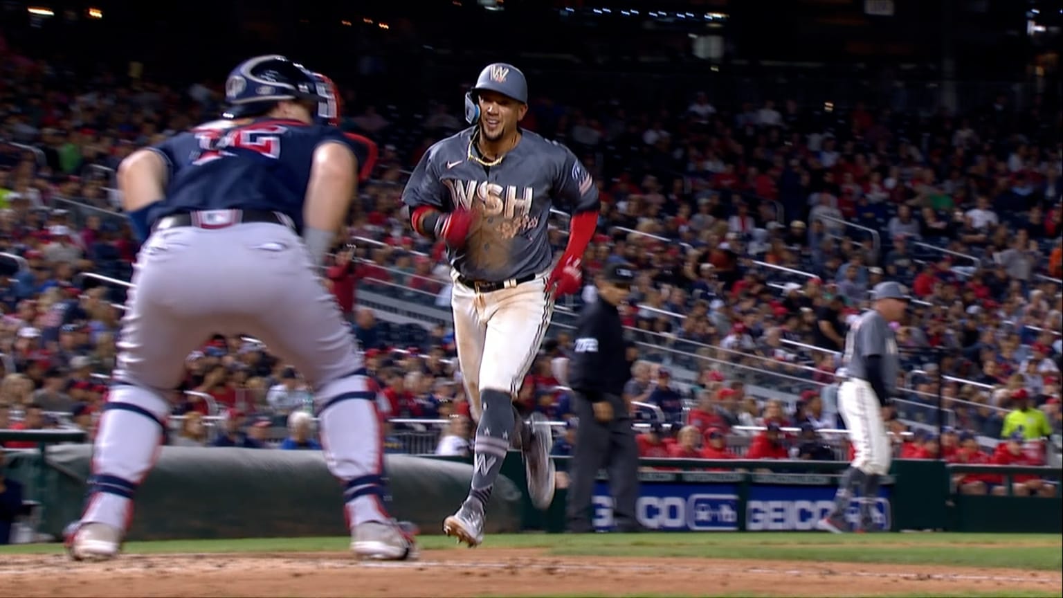Jake Alu plates Vargas with a sacrifice fly | 09/22/2023 | Washington ...