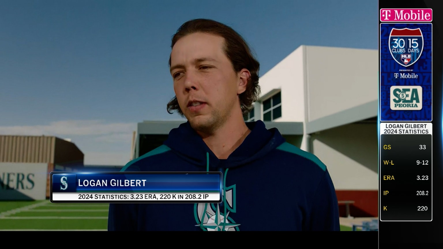 Logan Gilbert on the Mariners' rotation | 03/02/2025 | Seattle Mariners