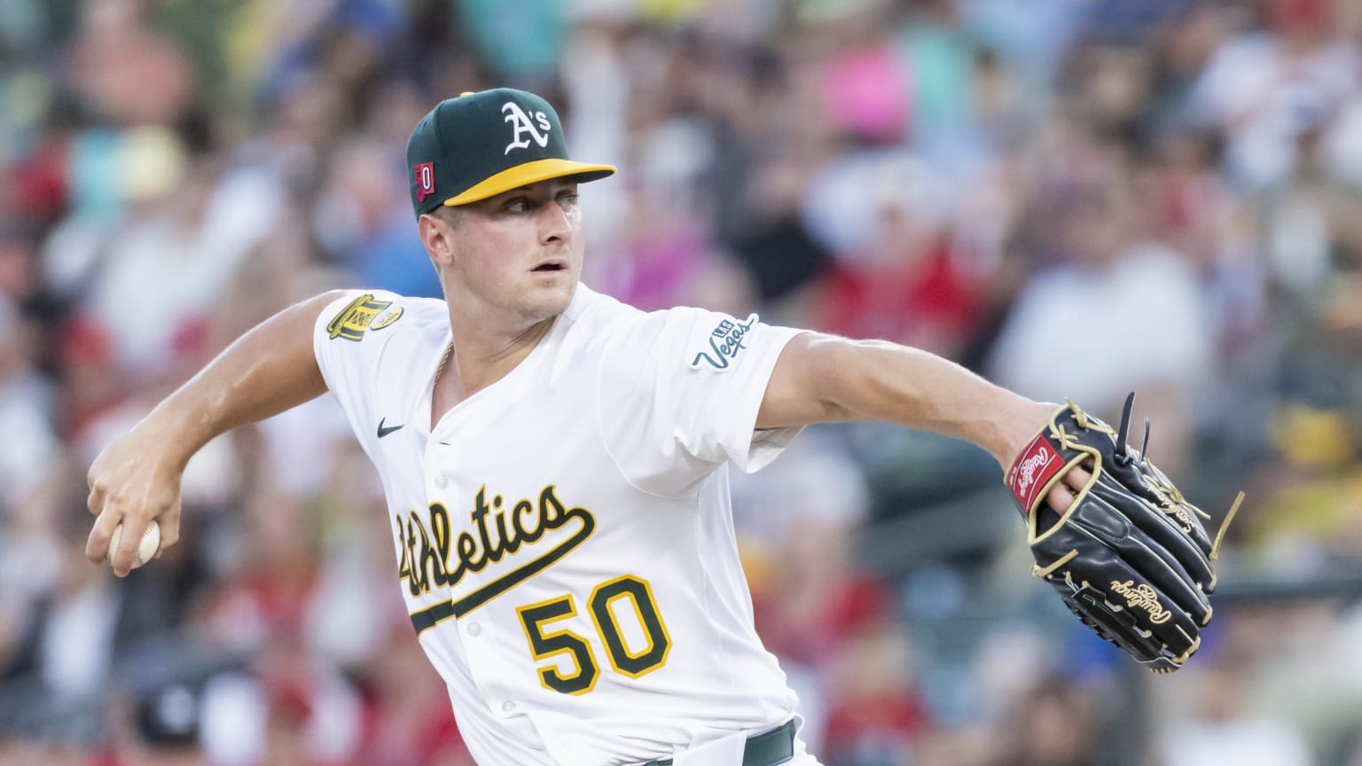 Jack Perkins' seven strikeouts | 08/15/2025 | Athletics