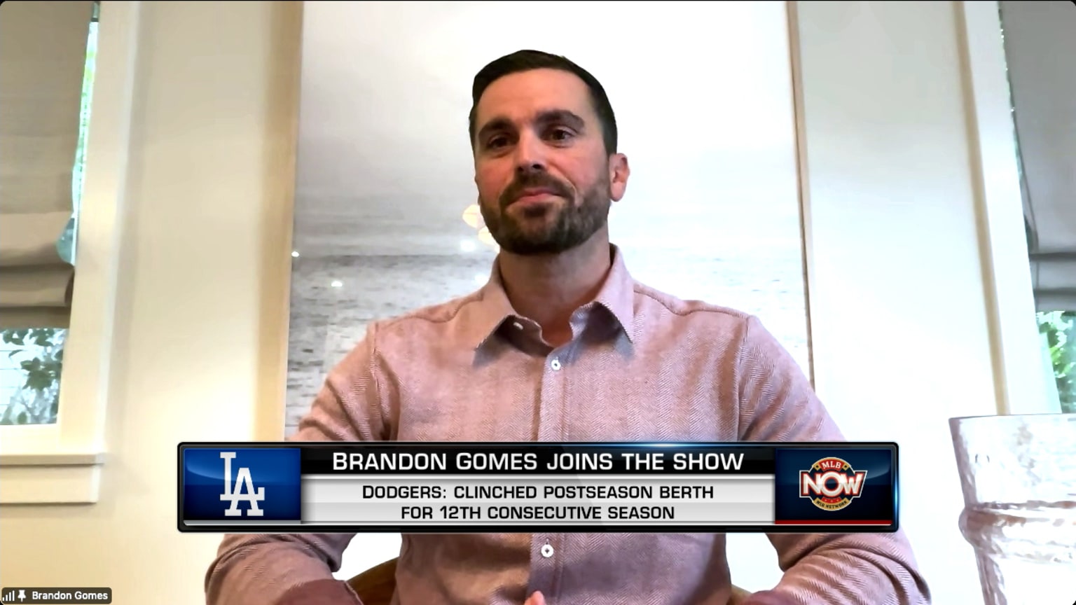 Brandon Gomes on Dodgers clinching, Shohei Ohtani | 09/20/2024 | Los ...