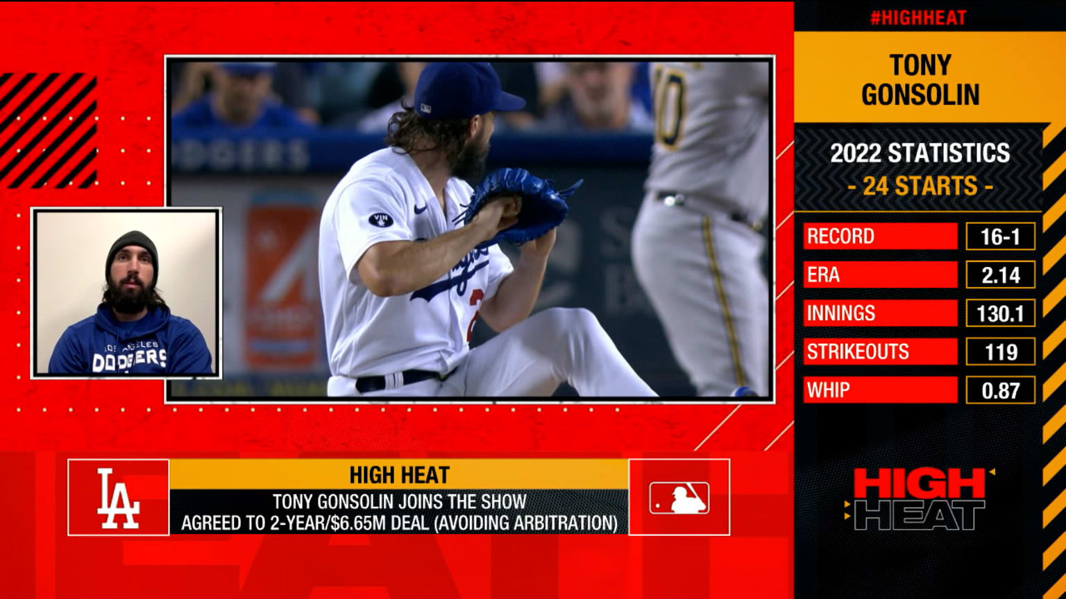 Gonsolin talks 2-year, $6.65M deal with Dodgers | 02/02/2023 | New York ...