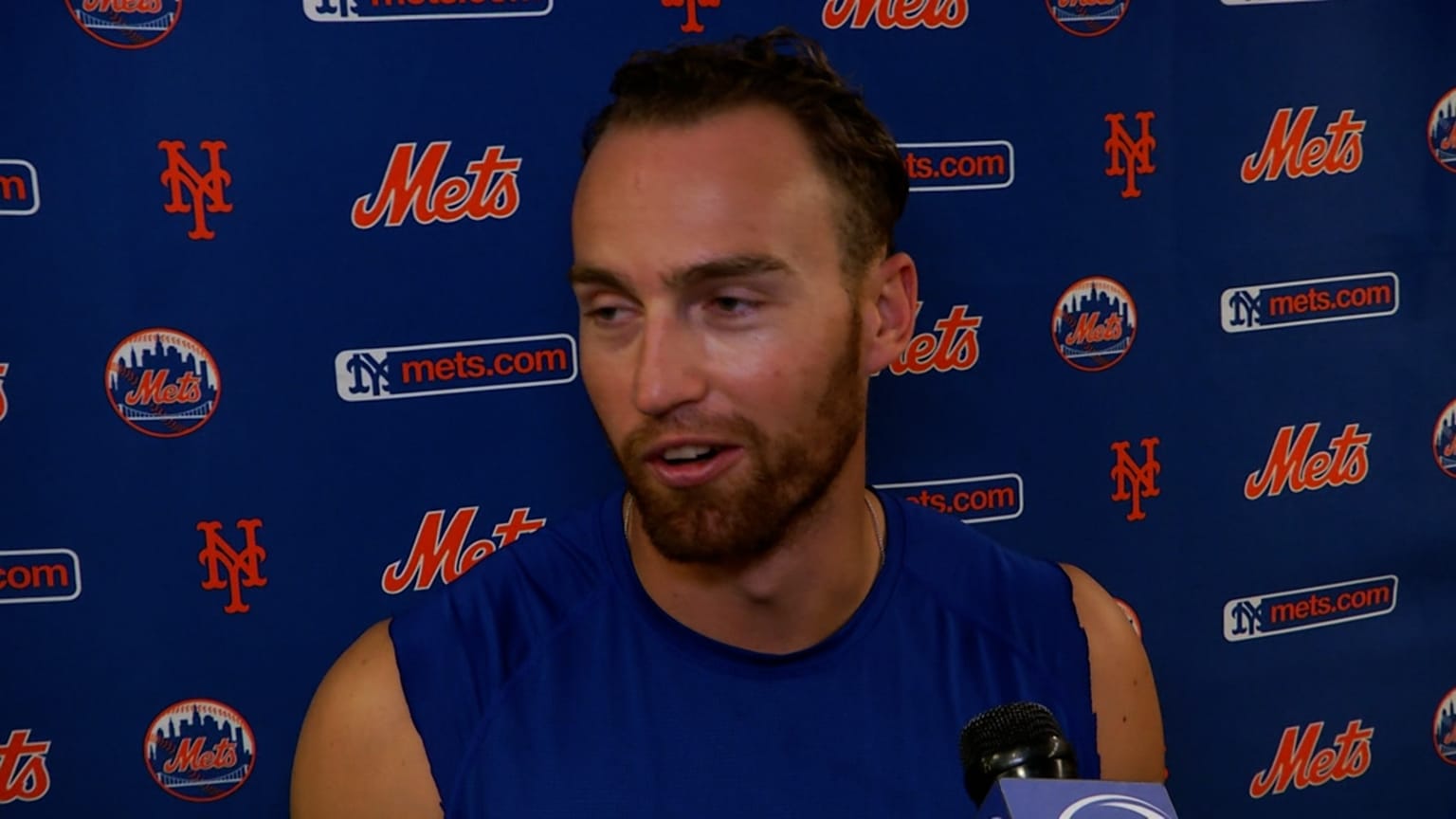 Brandon Nimmo talks playing through his injury, more | 14/10/2024 ...