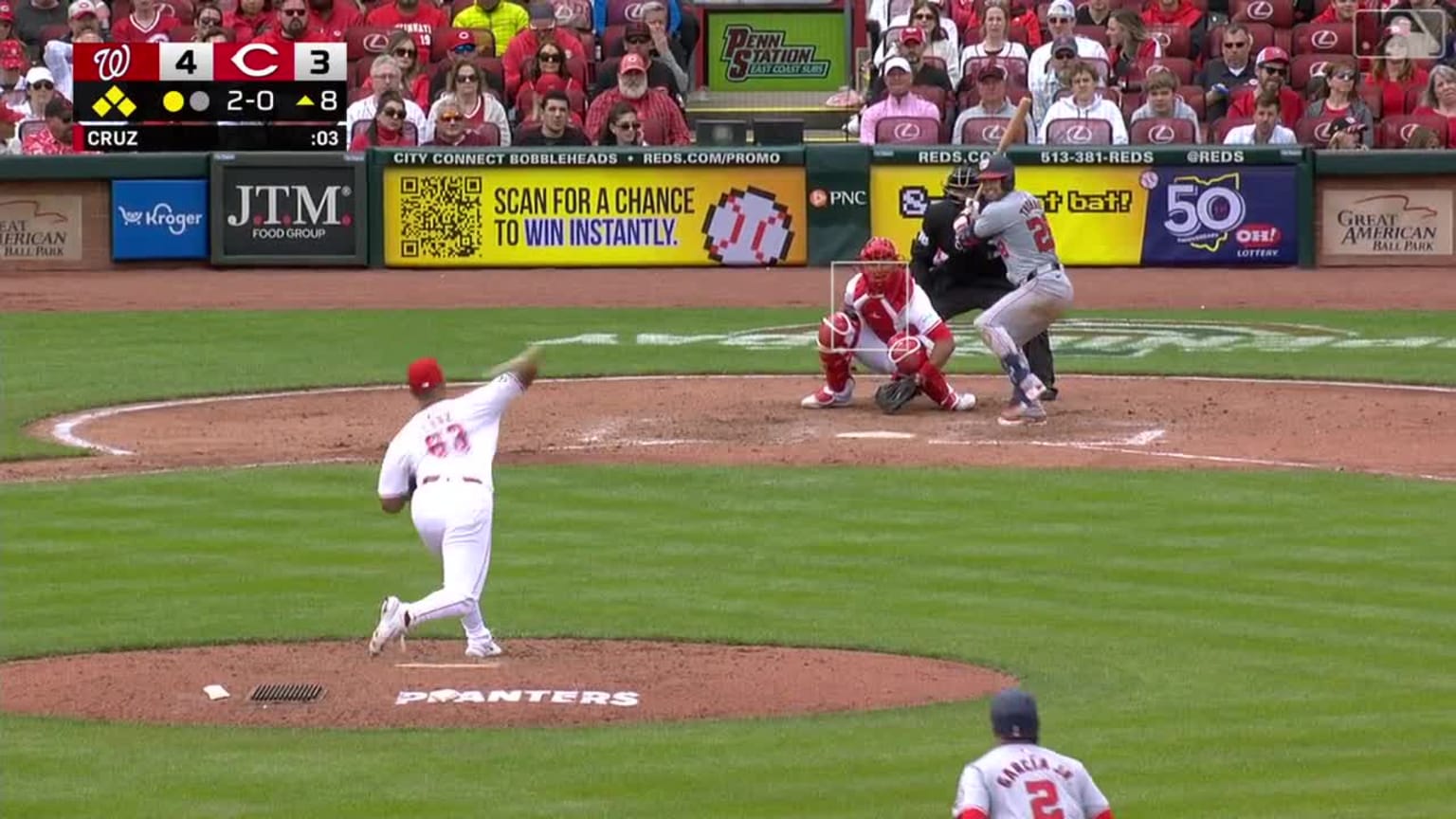 Lane Thomas' sacrifice fly | 03/31/2024 | Washington Nationals