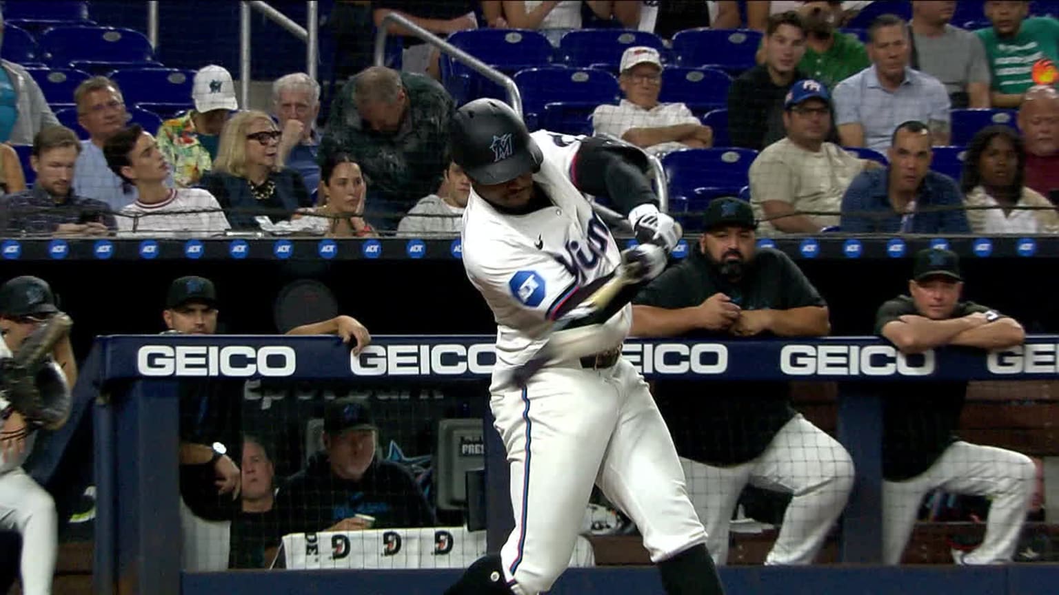 Xavier Edwards' RBI single | 08/20/2024 | Miami Marlins