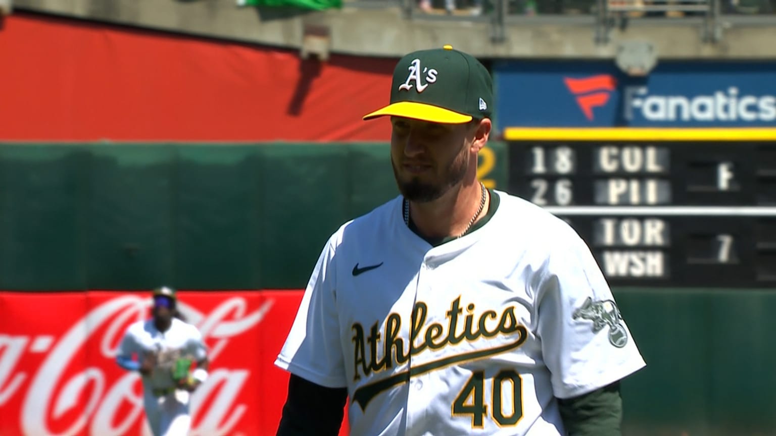Mitch Spence strikes out the side in the 5th | 05/05/2024 | Athletics