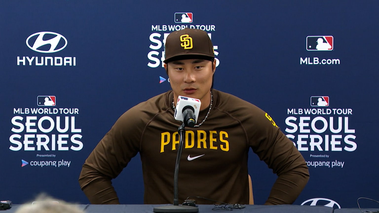 Ha-Seong Kim on returning to South Korea | 03/16/2024 | San Diego Padres