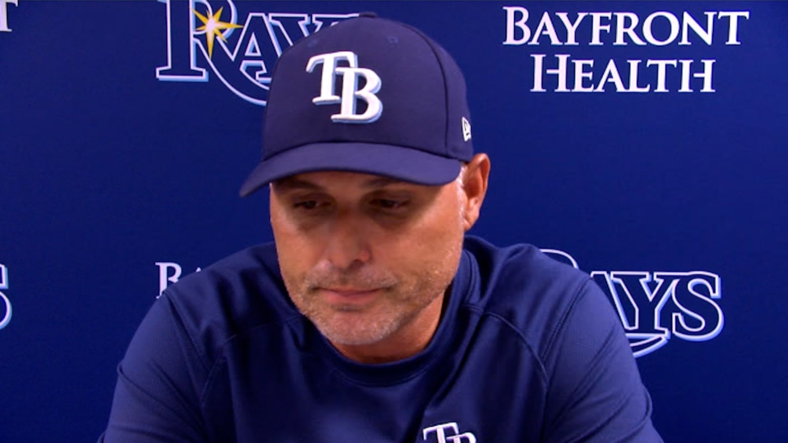 Kevin Cash talks Arozarena's walk-off hit, Raley | 08/12/2023 | Tampa ...