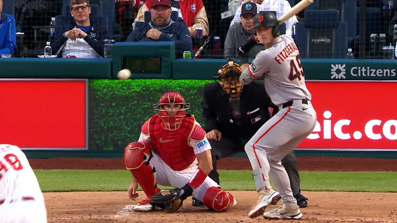Tyler Fitzgerald da HR de tres carreras en la 2da | 14/04/2025 | Los ...