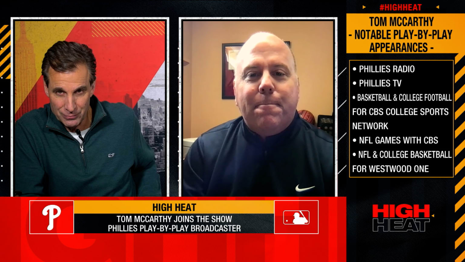 Tom McCarthy on expectations for Phillies in 2023 | 01/26/2023 ...