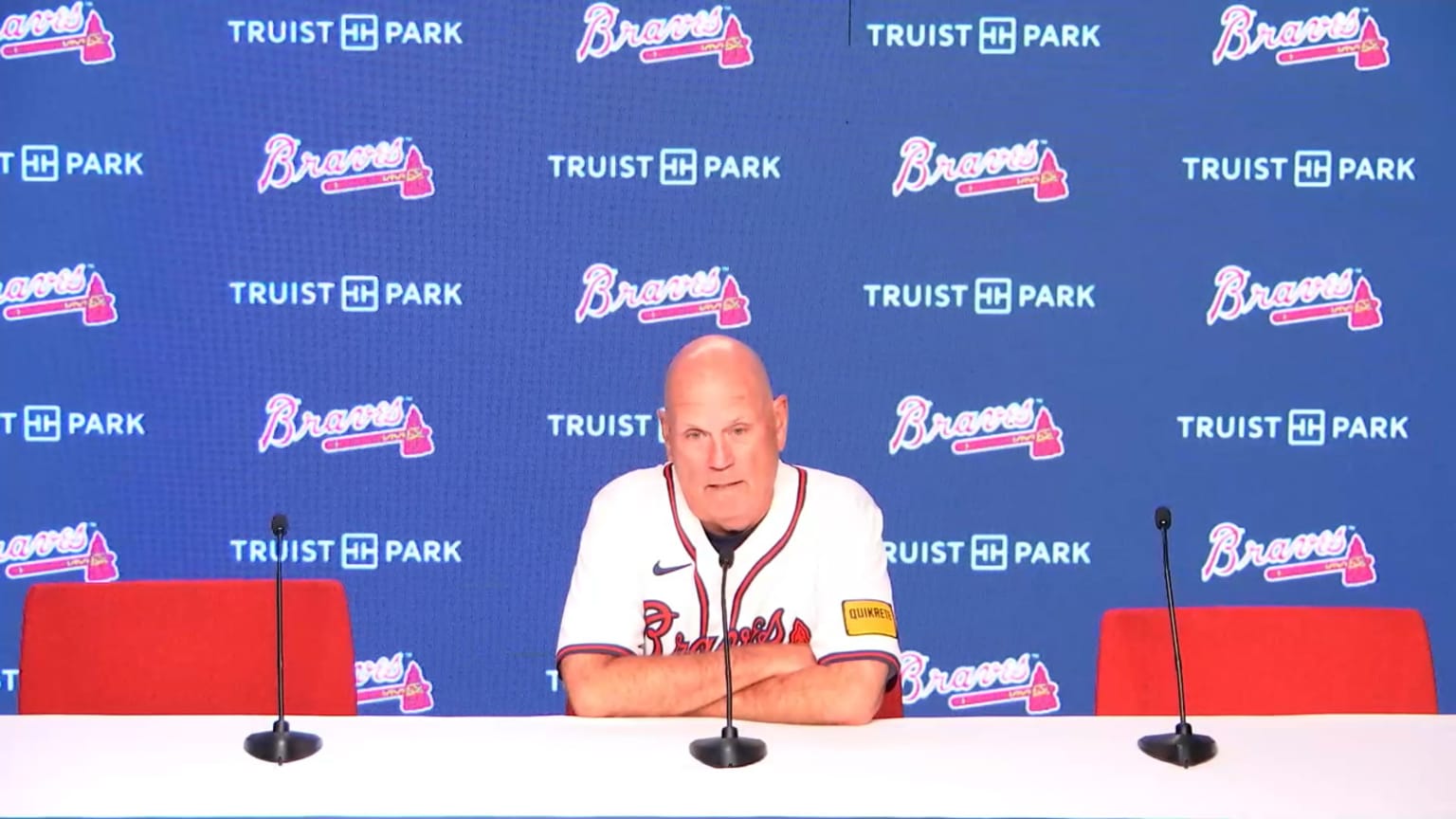 Brian Snitker on Ray Kerr's outing in the loss | 05/30/2024 | Atlanta ...