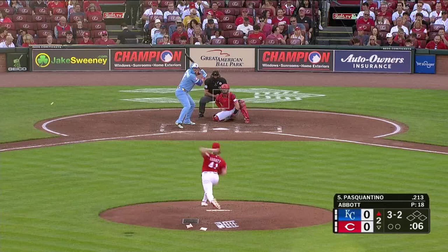 Andrew Abbott begins the 2nd inning with a K | 06/02/2026 | Cincinnati Reds