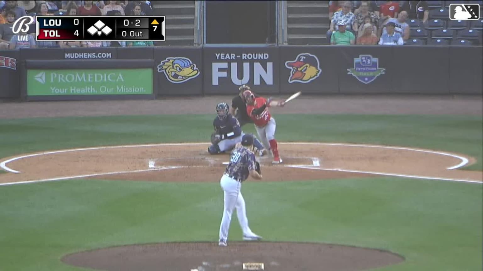 Brant Hurter records his sixth and final strikeout | 07/27/2024 ...