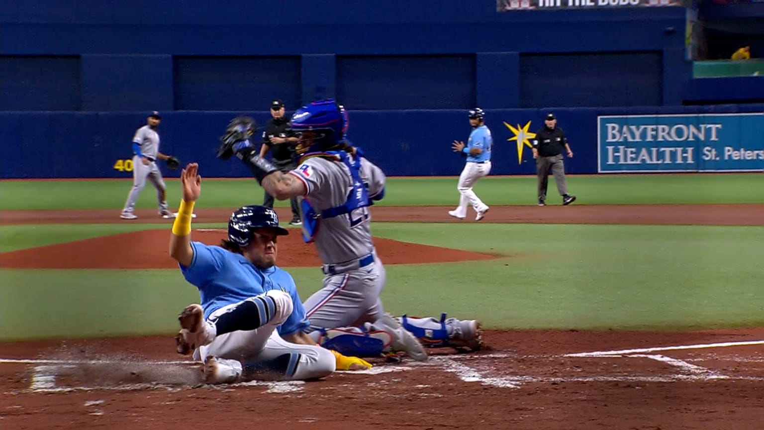 Jonathan Aranda beats the tag at home in the 1st | 09/17/2022 | Tampa ...
