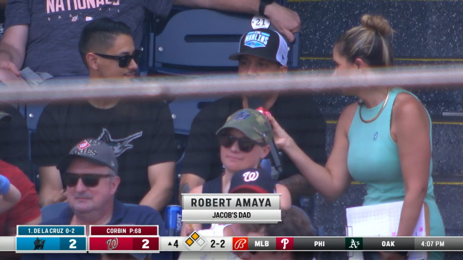 Jacob Amaya's family talks about his MLB debut | 06/18/2023 | Miami Marlins
