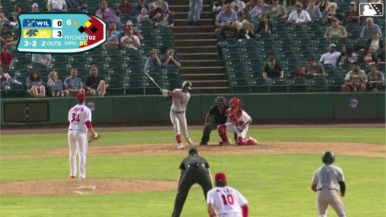 Phillies No. 23 prospect Samuel Aldegheri's ninth K | 06/14/2024 ...