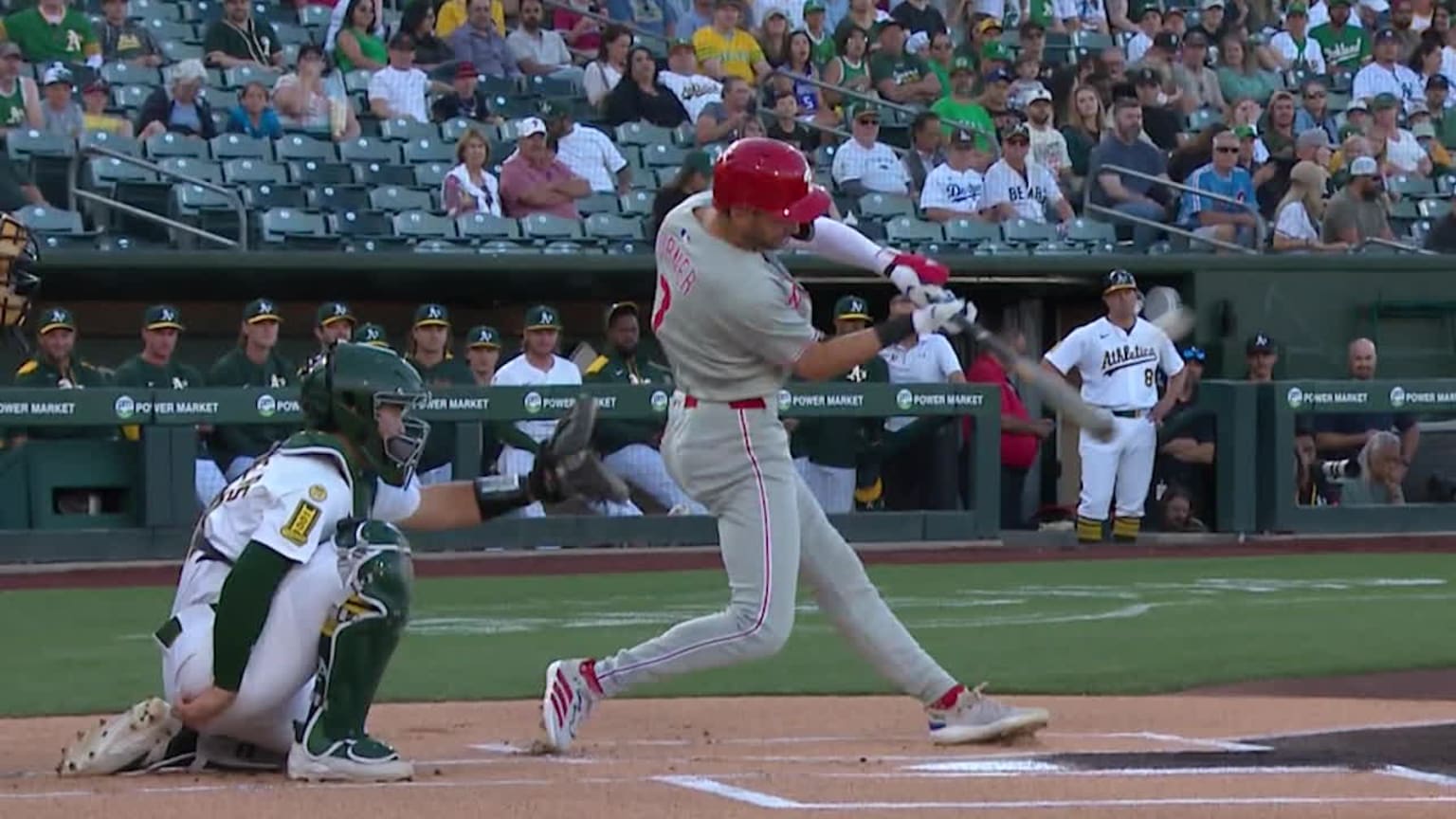 Trea Turner's leadoff home run (4) | 05/23/2025 | Philadelphia Phillies