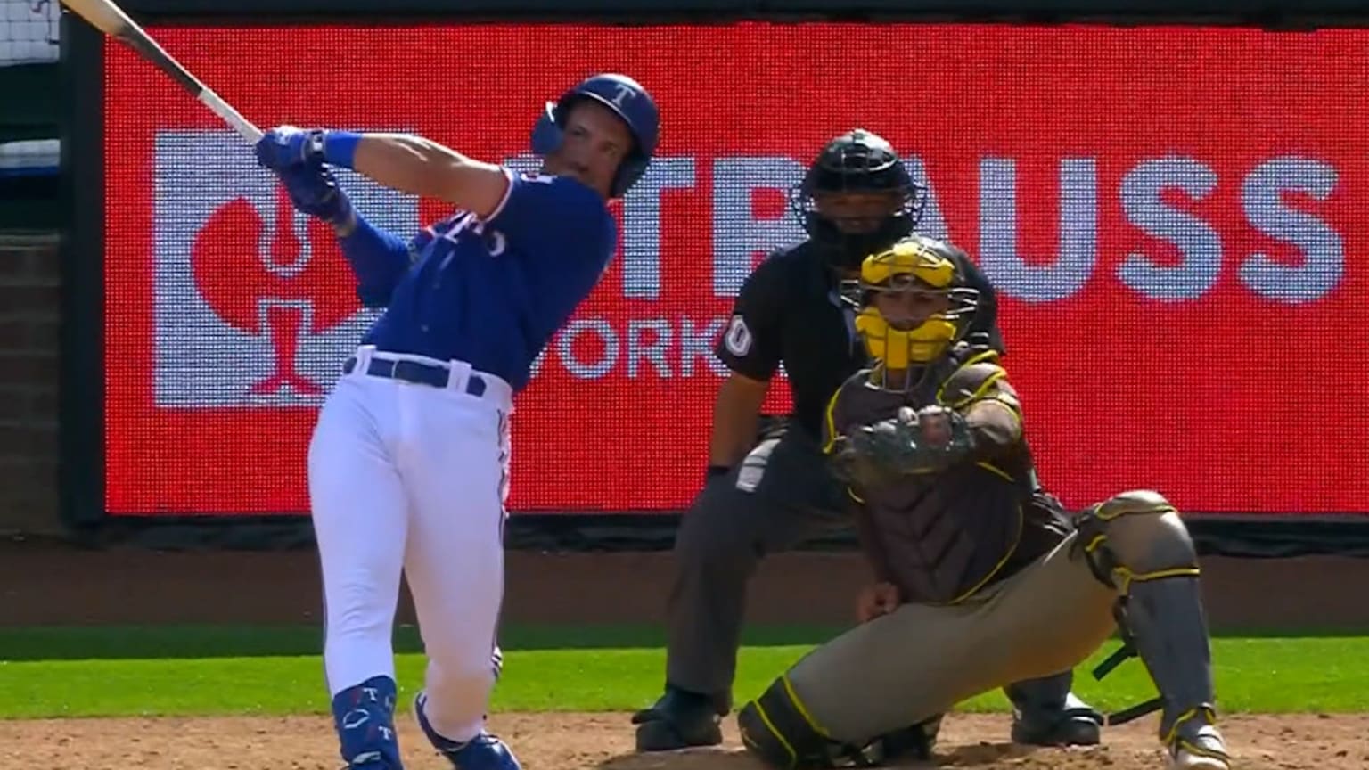 Trevor Hauver's solo homer | 03/14/2026 | Texas Rangers