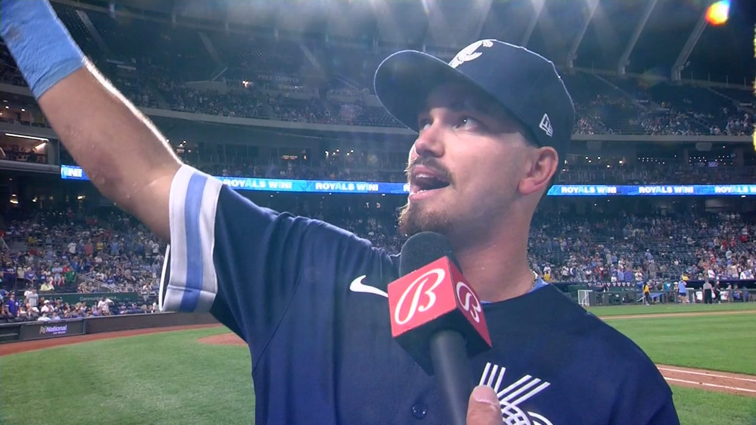 Nick Loftin discusses family, first career hit | 09/01/2023 | Kansas ...