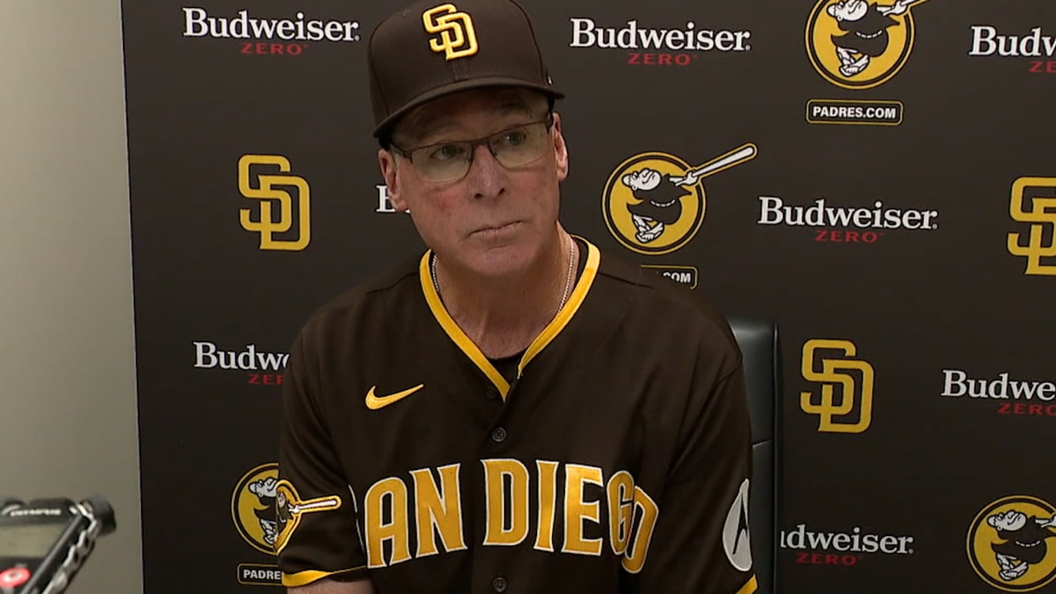 Bob Melvin on pitching in Padres' 7-6 loss to Braves | 04/06/2023 | San ...