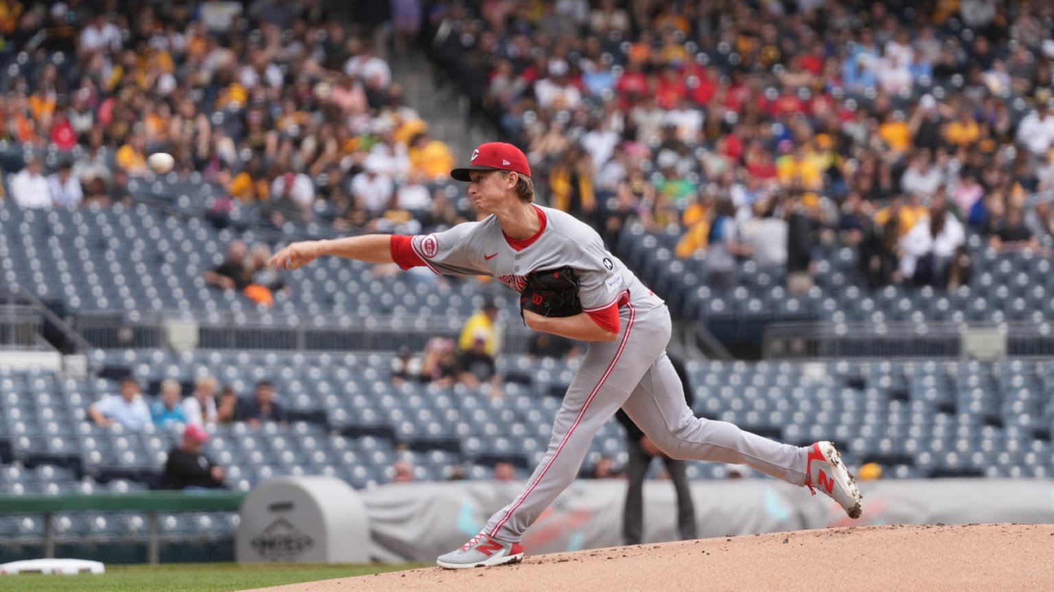 Brady Singer strikes out Oneil Cruz | 05/21/2025 | Cincinnati Reds