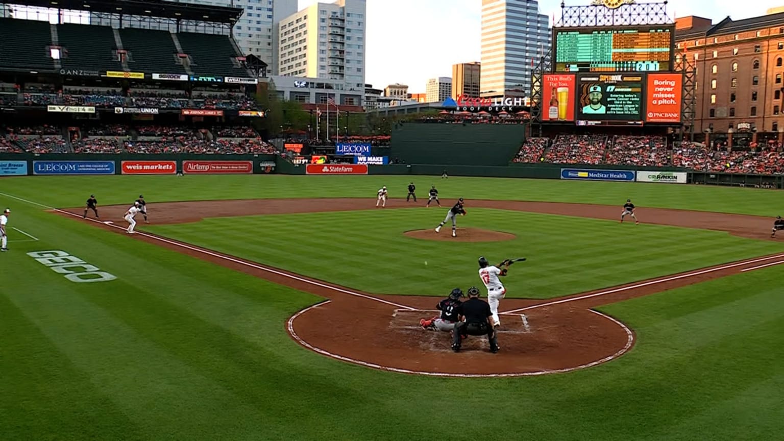 Colton Cowser drives home a run on a groundout | 04/16/2024 | Baltimore ...