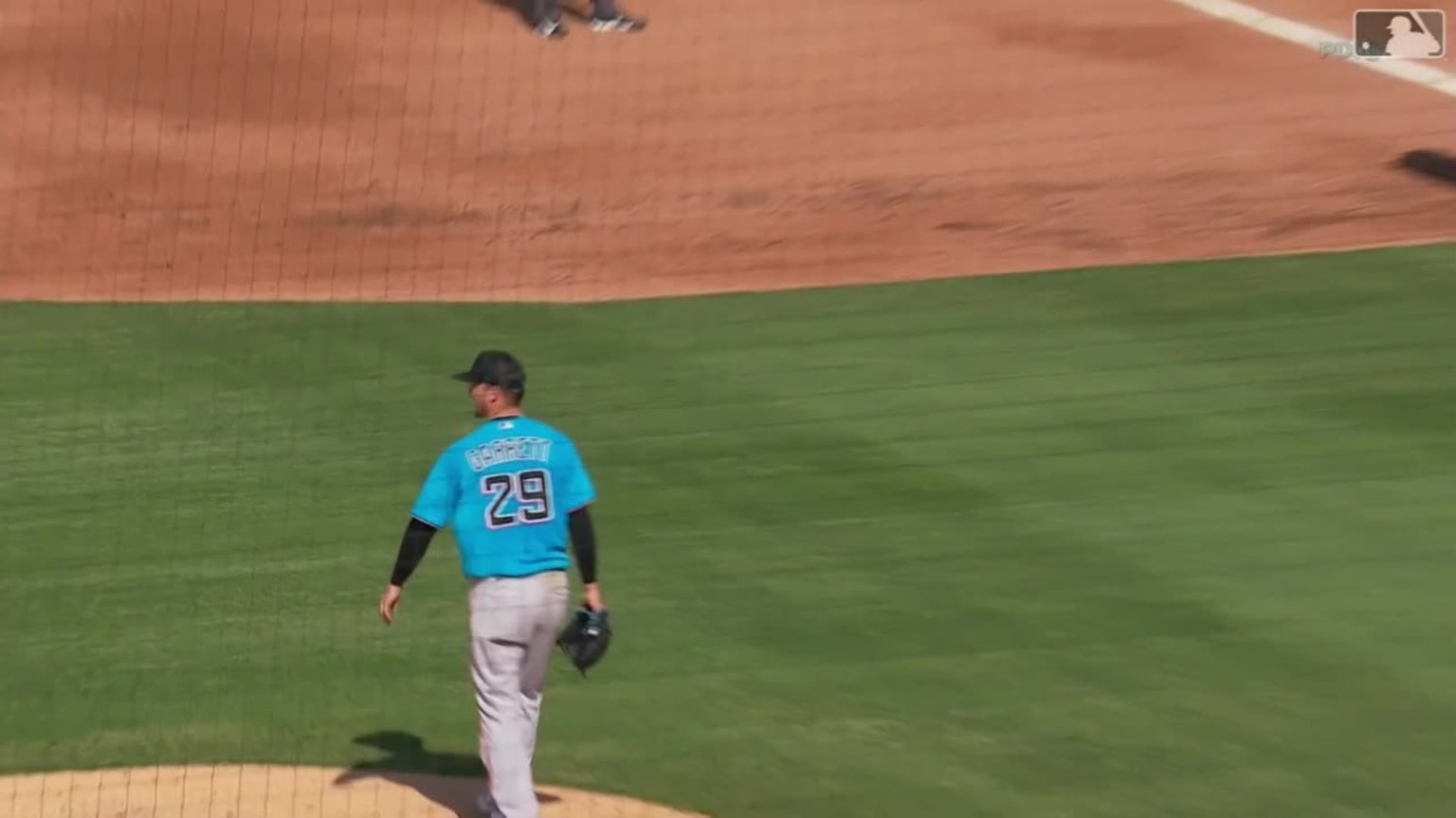 Braxton Garrett makes a great defensive play | 03/26/2023 | Miami Marlins