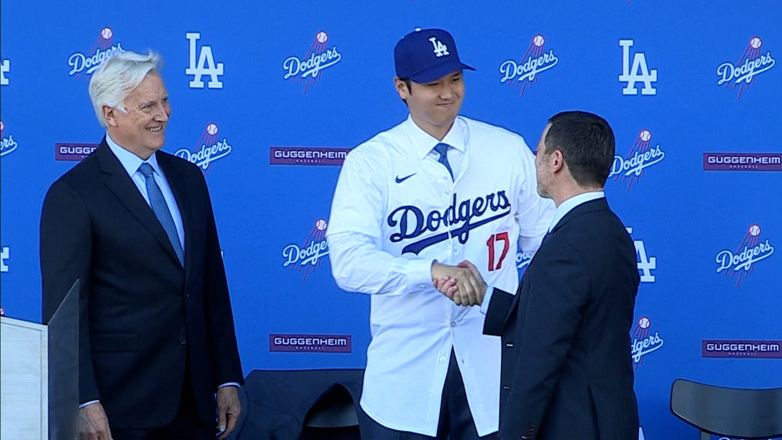 Andrew Friedman shares statement at Ohtani presser | 12/14/2023 | Los ...