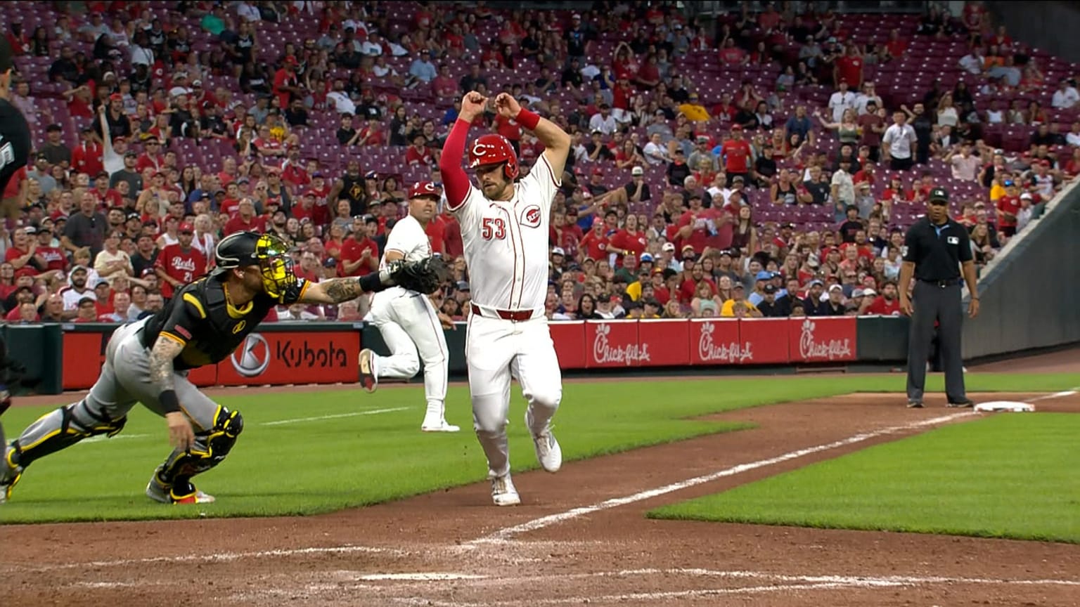 Luke Maile's RBI single | 06/24/2024 | Cincinnati Reds