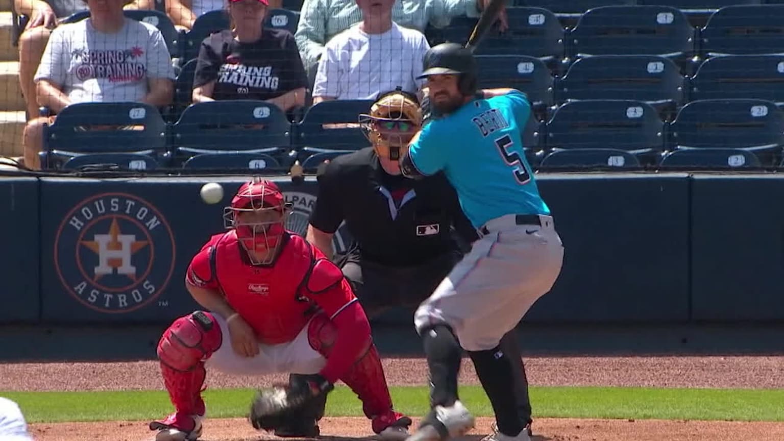 Hinojosa and Berti each add an RBI single in the 2nd | 03/18/2023 ...