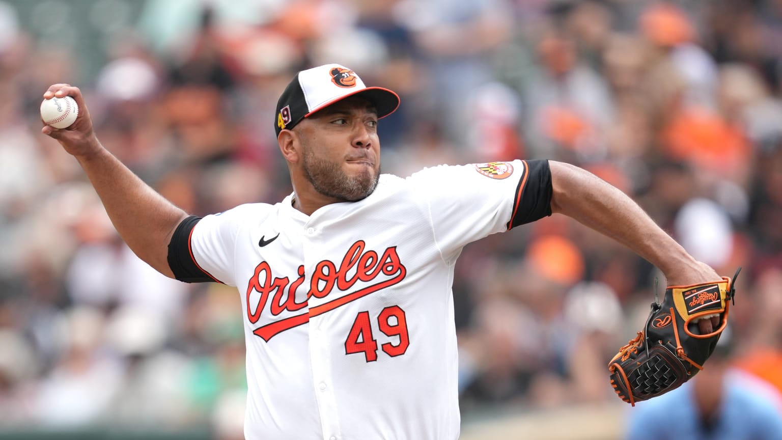 Albert Suárez's six strikeouts | 08/18/2024 | Baltimore Orioles