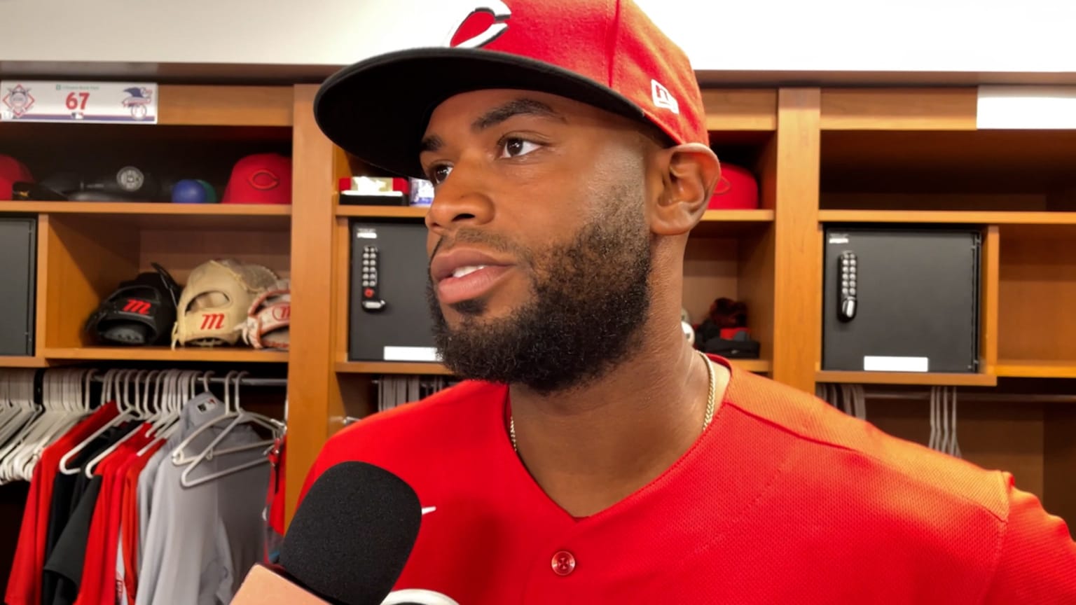 Chuckie Robinson discusses his first Major League hit | 08/25/2022 ...