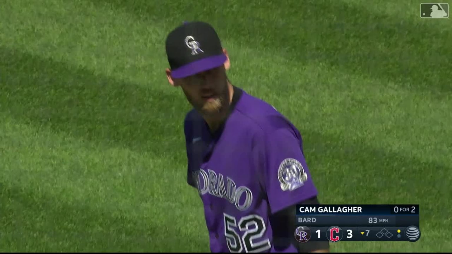 Daniel Bard strikes out Cam Gallagher | 04/26/2023 | Colorado Rockies